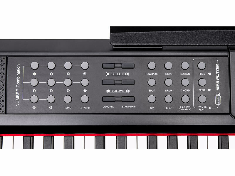 Piano numérique 88 touches avec pédale EK-88 | Instruments et ...