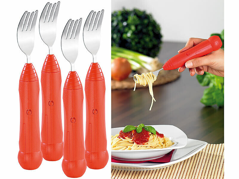 4 fourchettes à spaghetti automatiques | Côté pratique | Pearl.fr