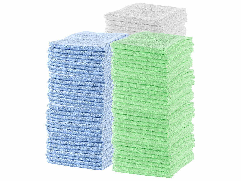 96 chiffons en microfibre | Ménage | Pearl.fr