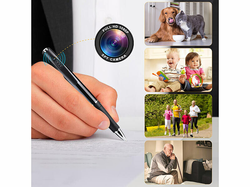 Caméra stylo Full HD DV-740K | Caméras furtives | Pearl.fr